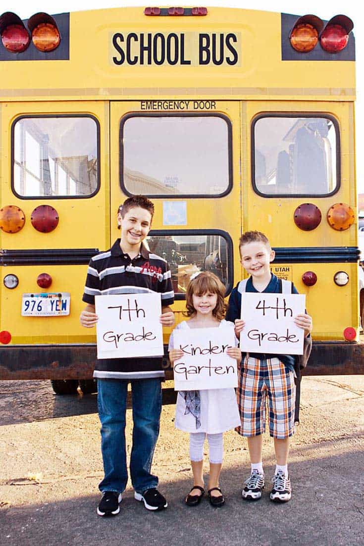 The 13 Cutest Back-to-School Photos Inspired by Chalk - Crafty Croc