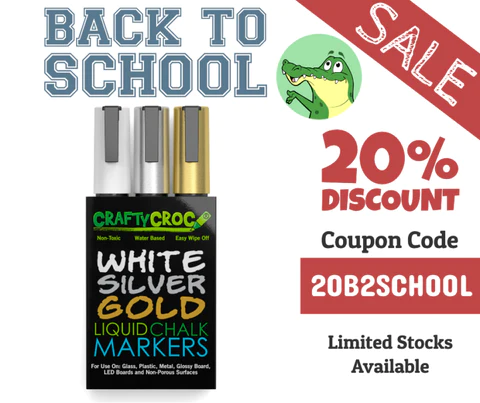 Instagram Worthy First Day of School Boards on Amazon - Crafty Croc