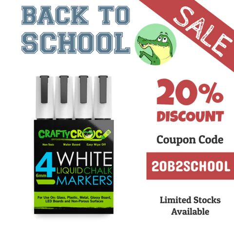 Instagram Worthy First Day of School Boards on Amazon - Crafty Croc