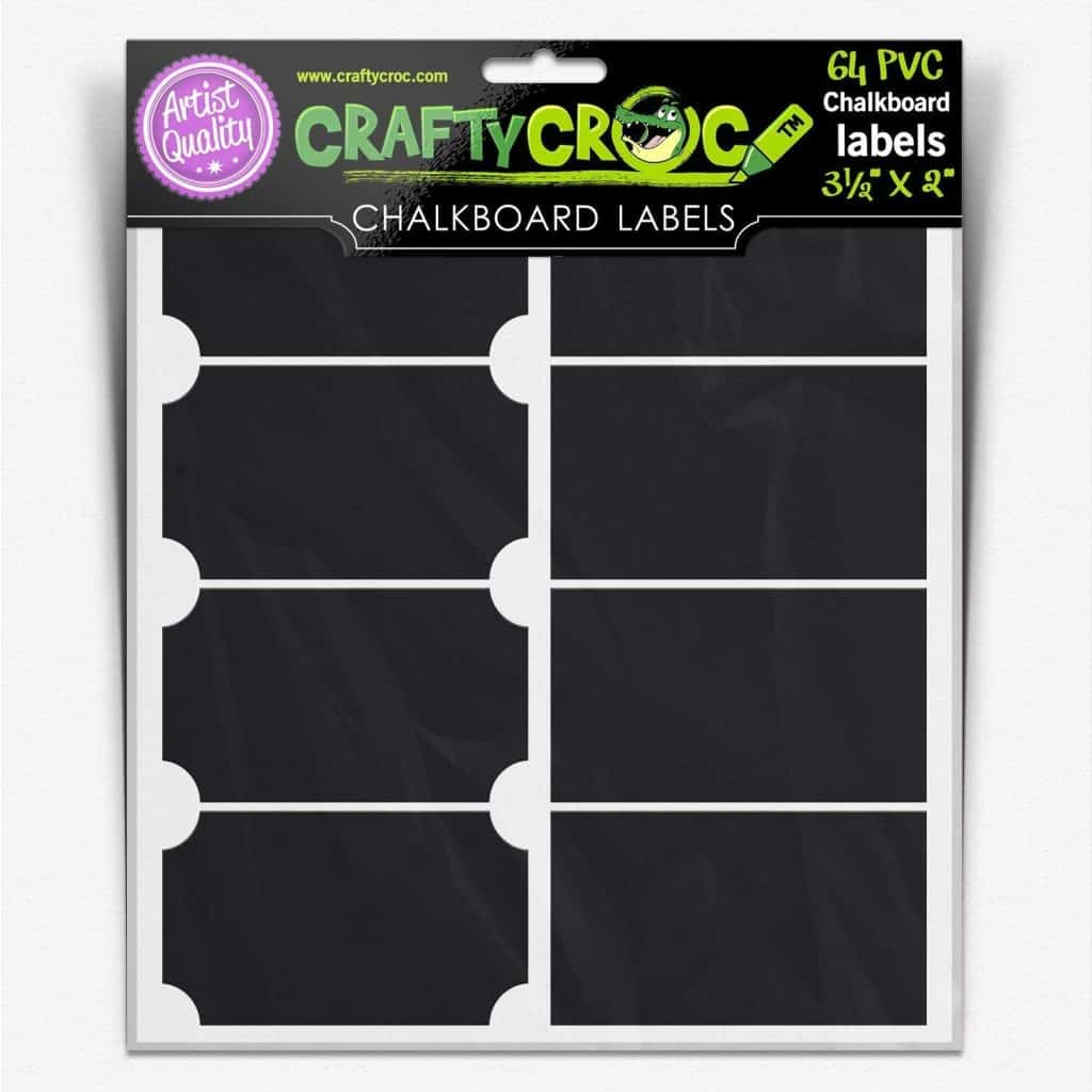 Chalkboard Labels – Crafty Croc
