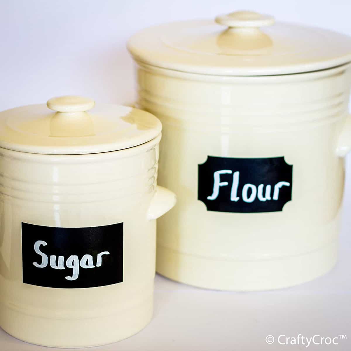 Chalkboard Labels - 64 Pack (Large Rectangle) - Crafty Croc