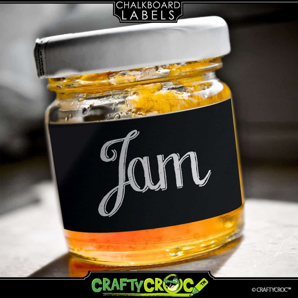 Chalkboard Labels - 64 Pack (Large Rectangle) - Crafty Croc
